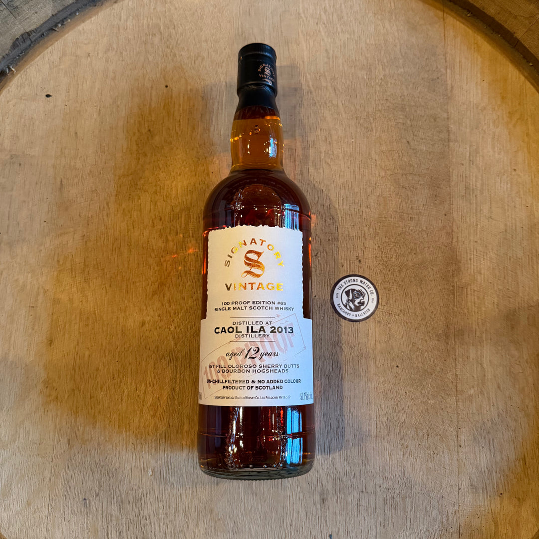 Caol Ila 2013 100 Proof #65 12YO | Signatory Vintage – The Strong Water Co.